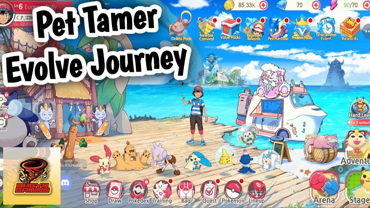 Pet Tamer Evolve Journey Gameplay - YouTube