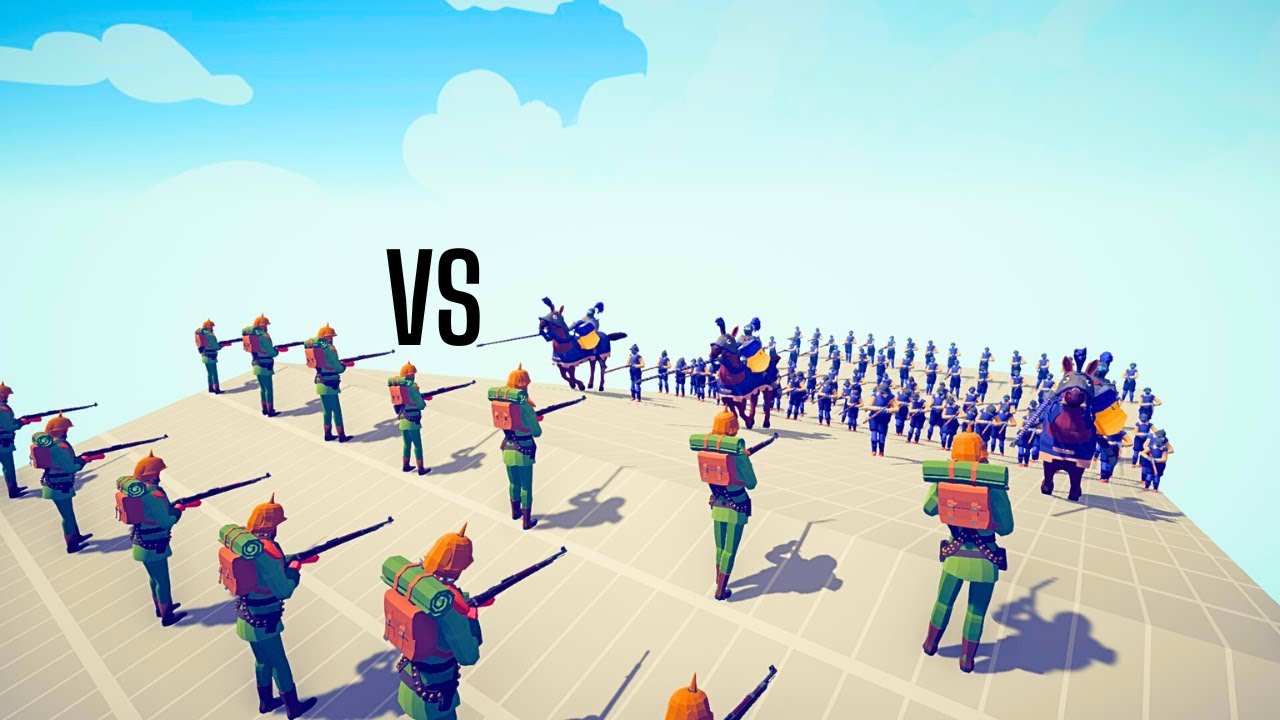 WW1 German Infantry Soldiers VS 450x Musketeers Soldiers - Totally ...