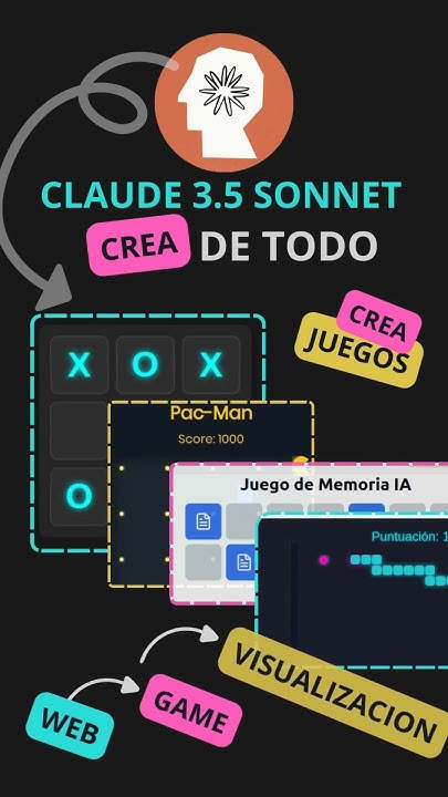 CLAUDE 3.5 Sonnet Artifact CREA JUEGOS EN MINUTOS con IA - YouTube