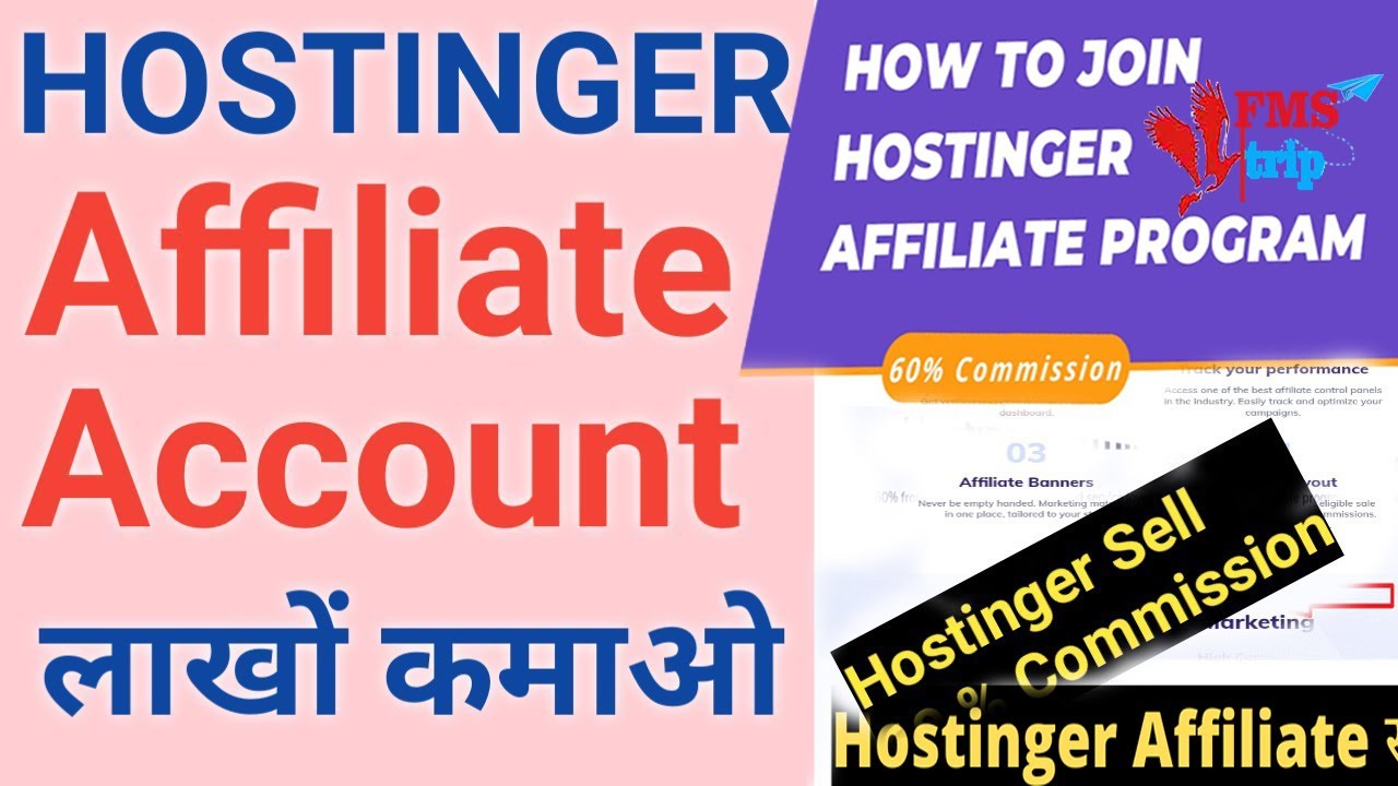 Earn Money From Hostinger | Hostinger Affiliate Program | Affiliate ...
