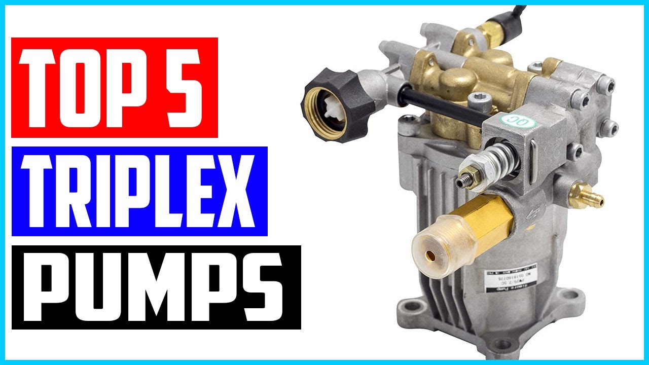 Top 5 Best Triplex Pumps in 2021 - YouTube