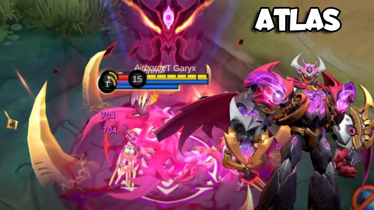 MLBB ATLAS COLLECTOR SKIN || ATLAS NEW SKIN || MOBILE LEGENDS NEW SKIN ...