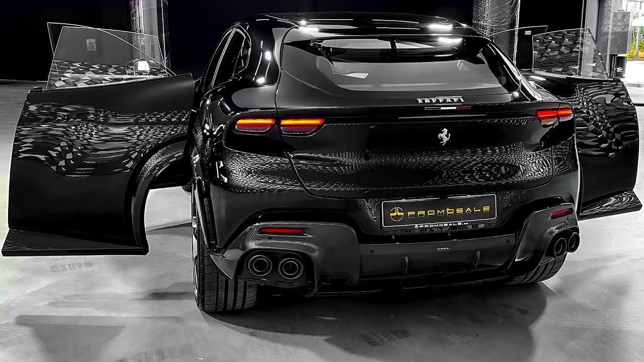 2025 Ferrari Purosangue - Sound, interior and Exterior Details - YouTube