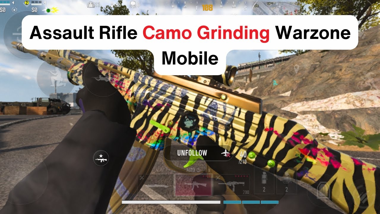 🔴Camo Grinding Warzone Mobile - YouTube