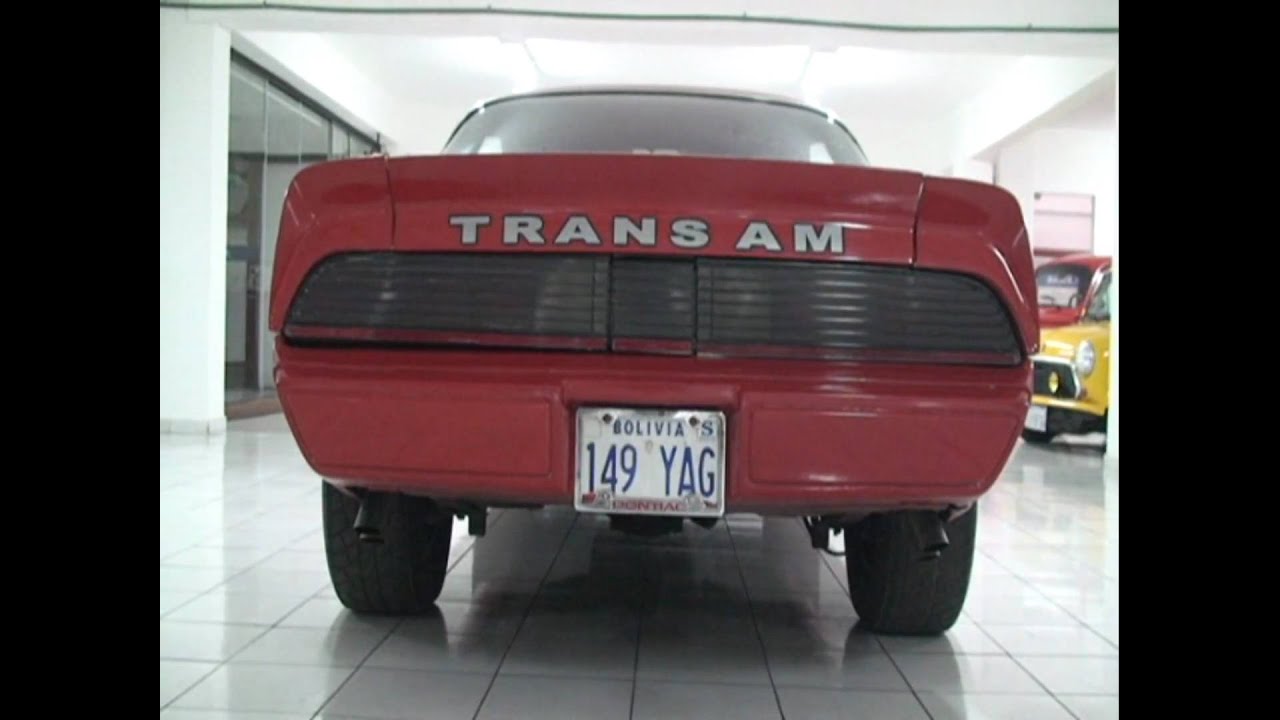 My Car Collection Pontiac Trans Am - YouTube
