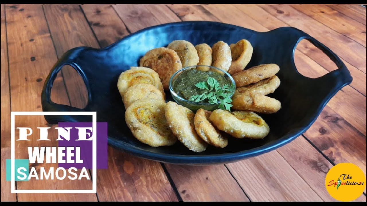 Pinwheel samosa recipe | samosa pinwheels | पिनव्हील समोसा | aloo ...