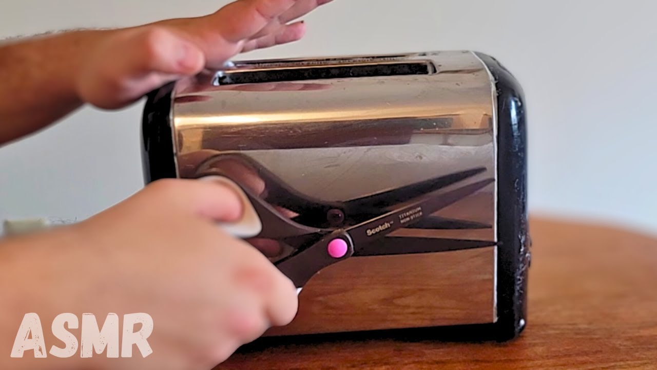 ASMR | Giving a Toaster a Haircut - YouTube