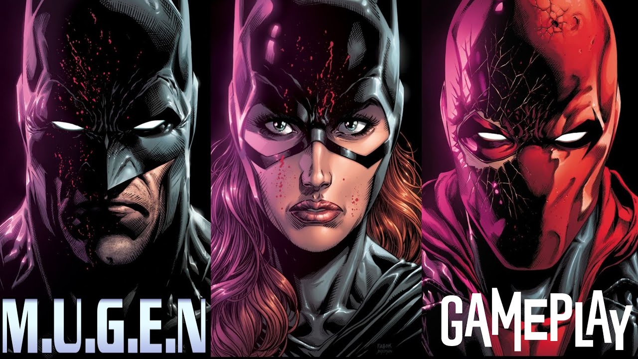 MUGEN Tag Team Arcade Gameplay - Batman, Batgirl & Red Hood (Jason Todd ...
