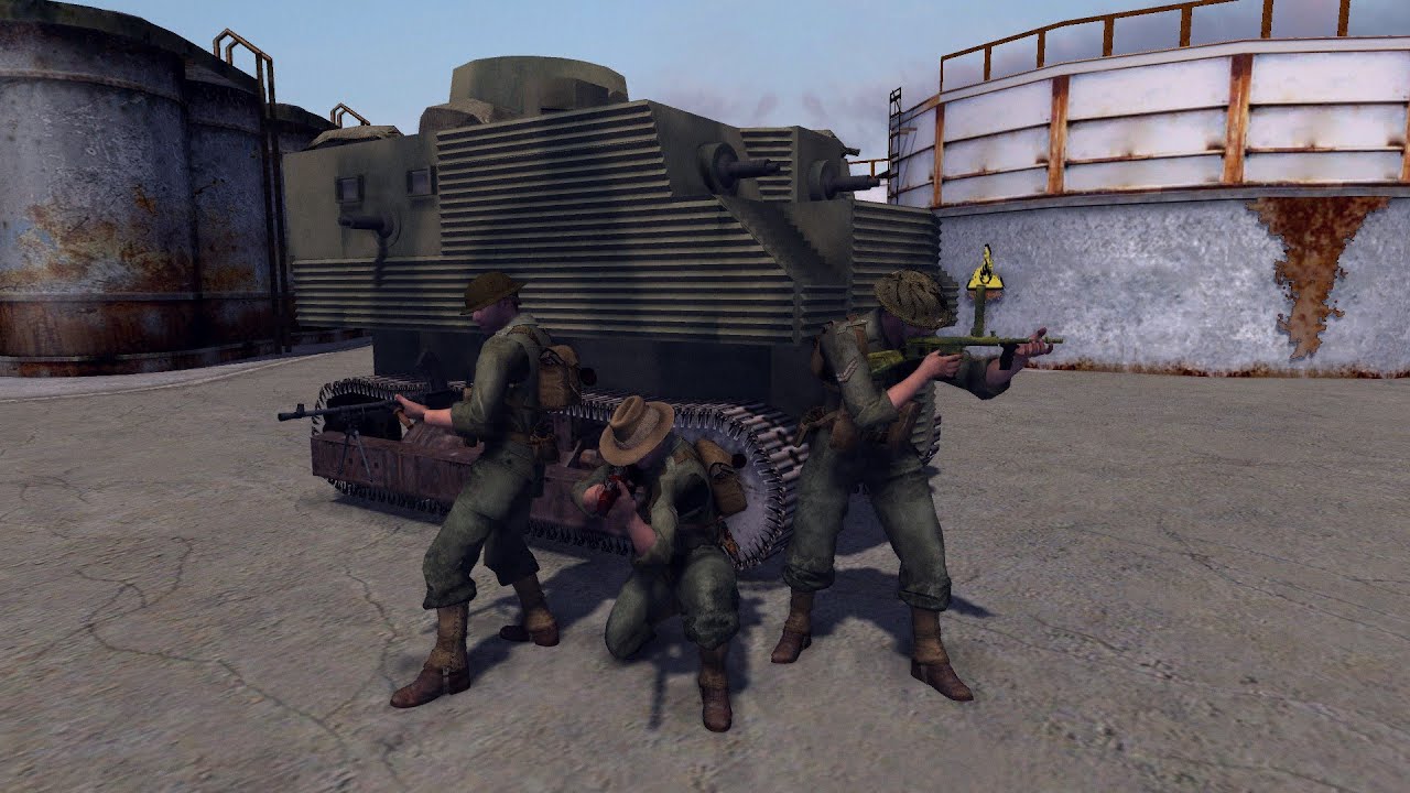 MOWAS 2 mod Kokoda Mod show off - YouTube