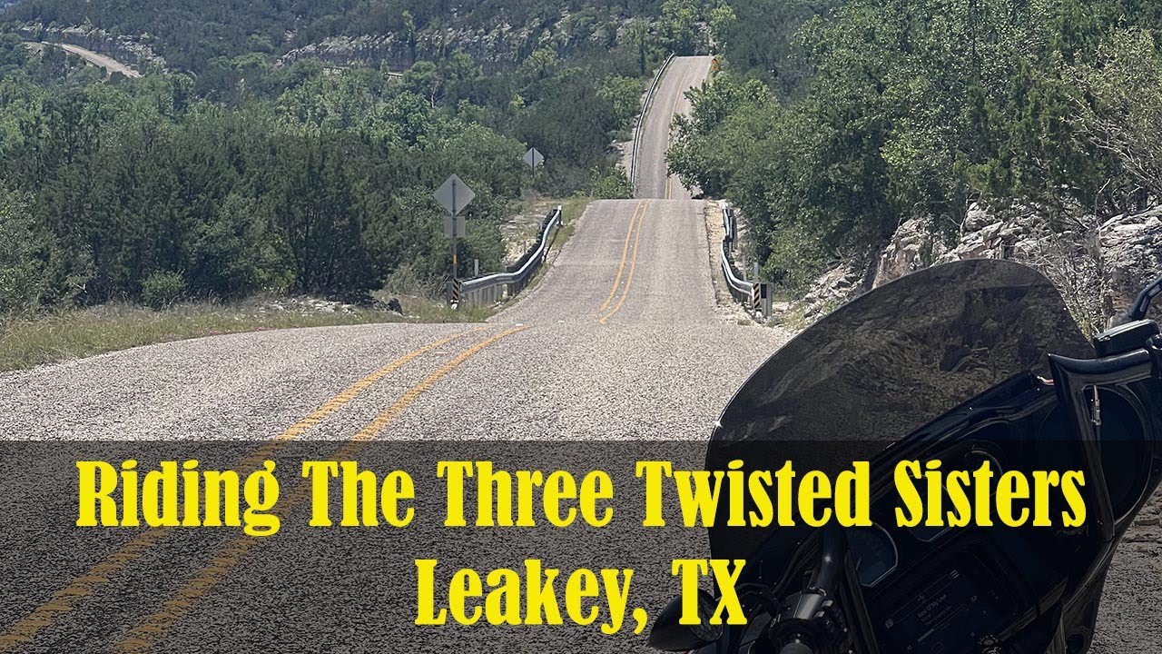 Riding The Three Twisted Sisters - YouTube