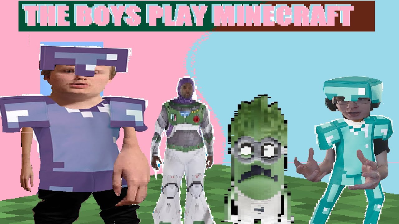 THE BOYS PLAY MINECRAFT - YouTube