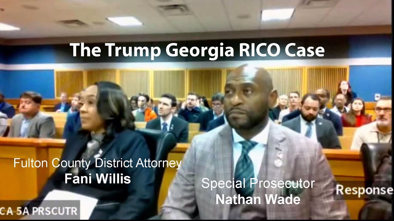 DRAMA IN THE TRUMP RICO CASE IN GEORGIA (Long) - YouTube