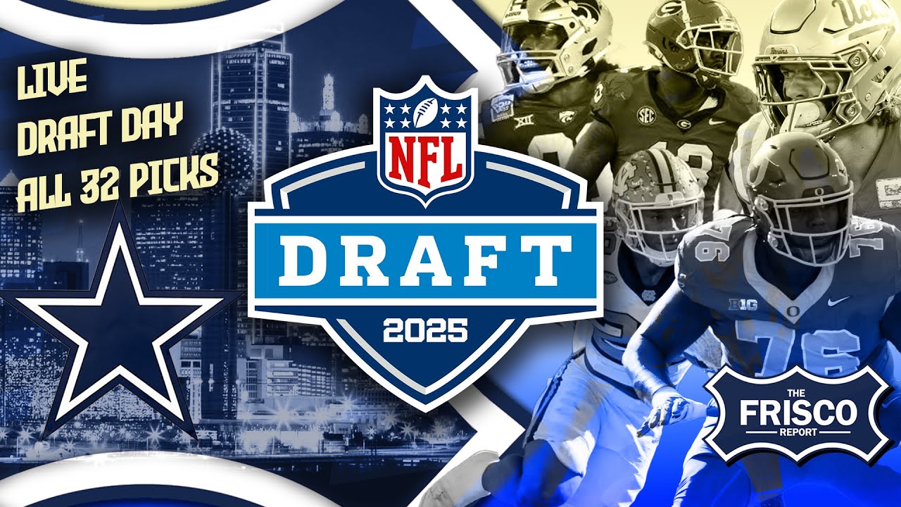 LIVE Coverage of NFL Draft Day 1 + Dallas Cowboys 1st Round Pick 2025 ...