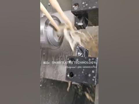 How to use SL-36 CNC lathe to process slender workpieces? | CNC SMARTLATHE - YouTube