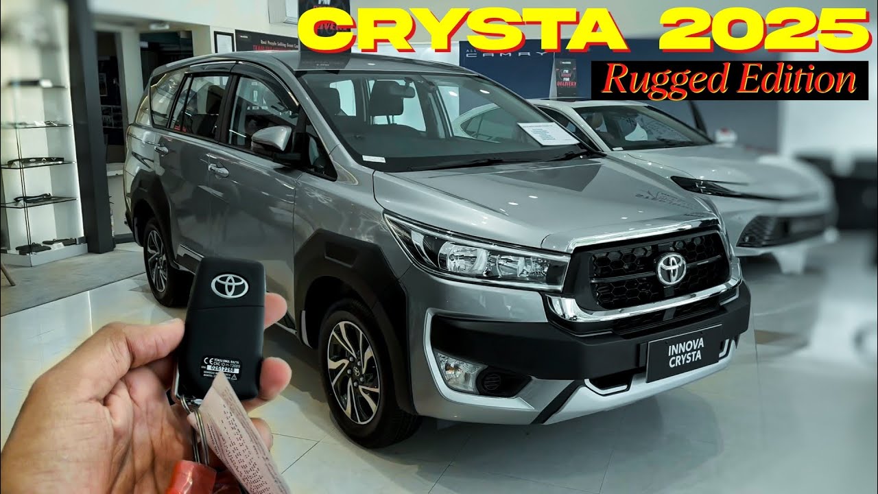 2025 Innova Crysta Base Variant 2.4 G With Rugged Package Deatiled ...