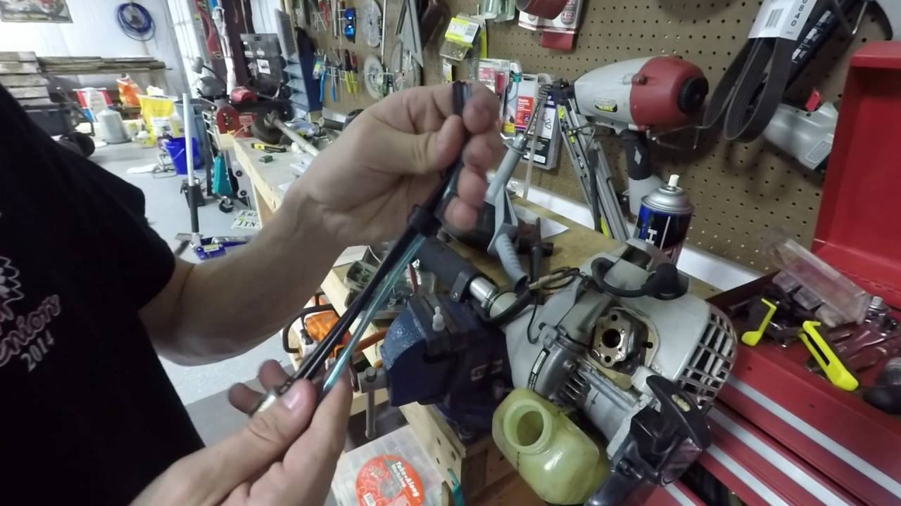 Fuel line and Carb replacement on an Echo Trimmer - YouTube