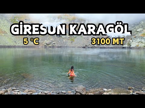 5 DERECE SUYA GİRDİM RAKIM 3000 METRE / KARADENİZ-GİRESUN / Motosikletle 81 İl Türkiye Turu Bölüm143