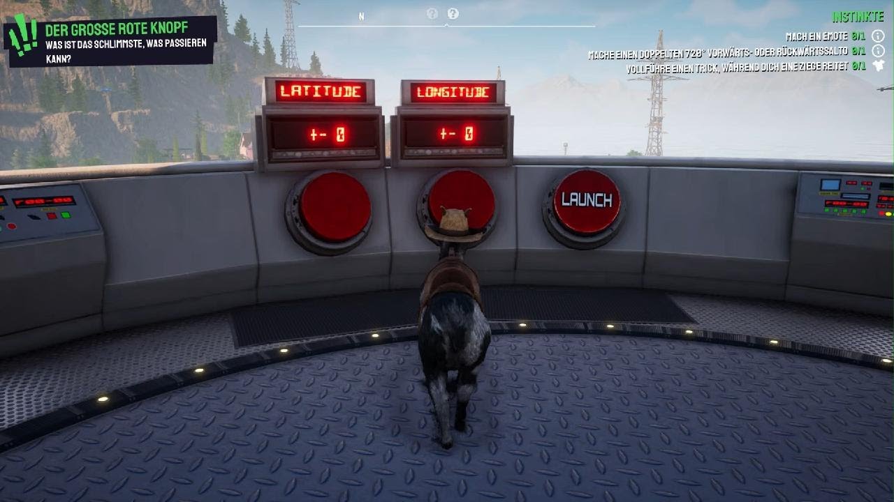 Goat Simulator 3 - Der Große rote Knopf - YouTube