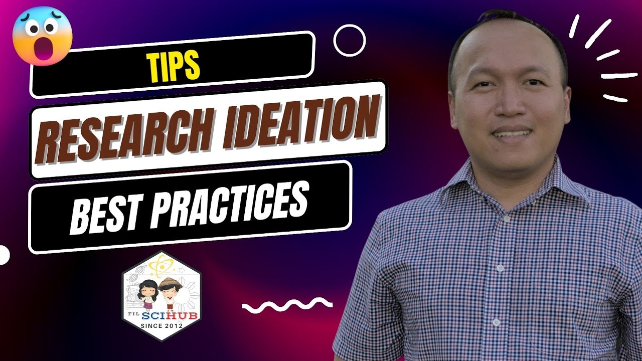 [RESEARCH TIPS] Best Practices and Tips for Research Ideation - YouTube