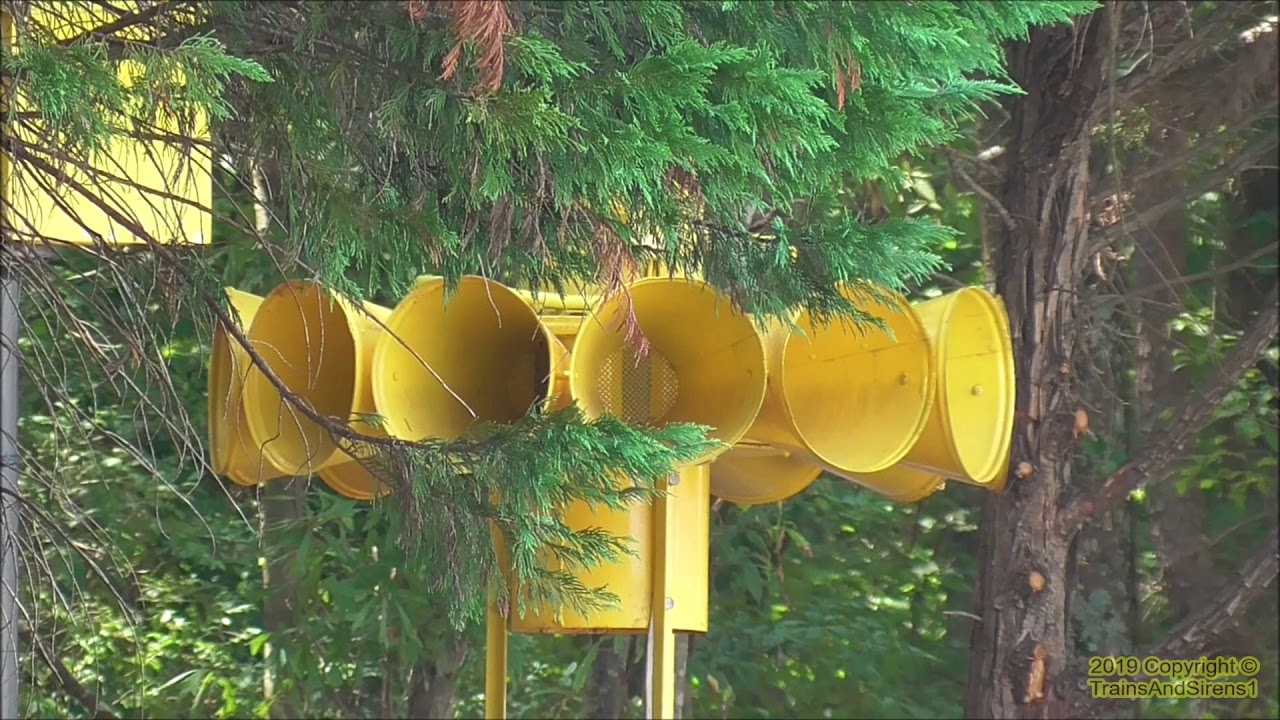 My FS STH-10B Outdoor Warning Siren Test, Attack Signal 7/30/19 - YouTube
