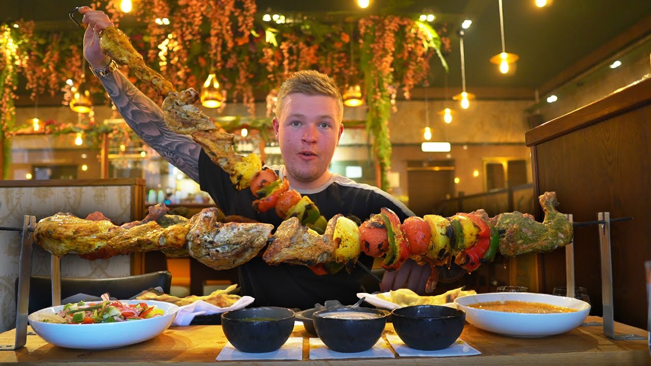 THE £100 BIG DADDY KEBAB CHALLENGE! | BIGGEST INDIAN KEBAB I'VE EVER ...