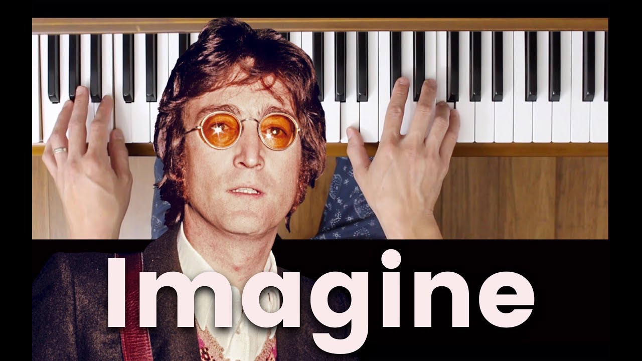 Imagine (John Lennon) [Easy Piano Tutorial] - YouTube