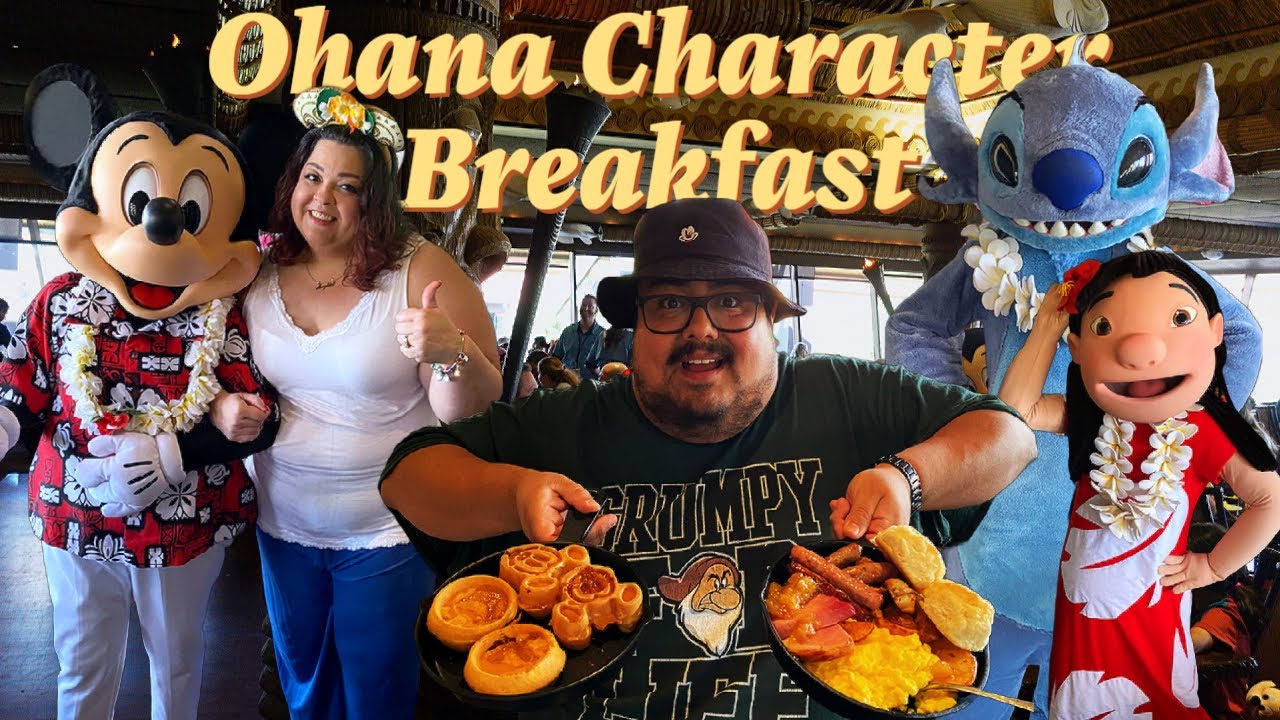 Ohana Best Friends Breakfast At Disney's Polynesian Village Resort ...