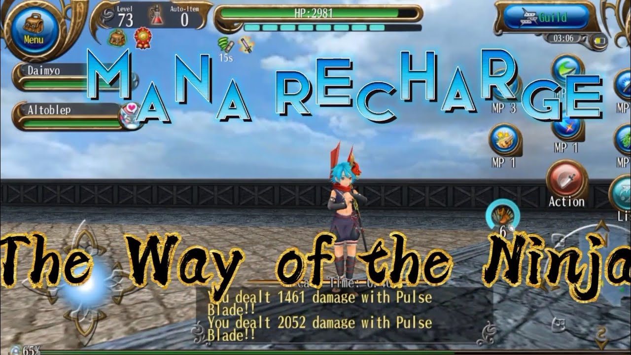 Mana Recharge - The Way of the Ninja - Toram Online - YouTube