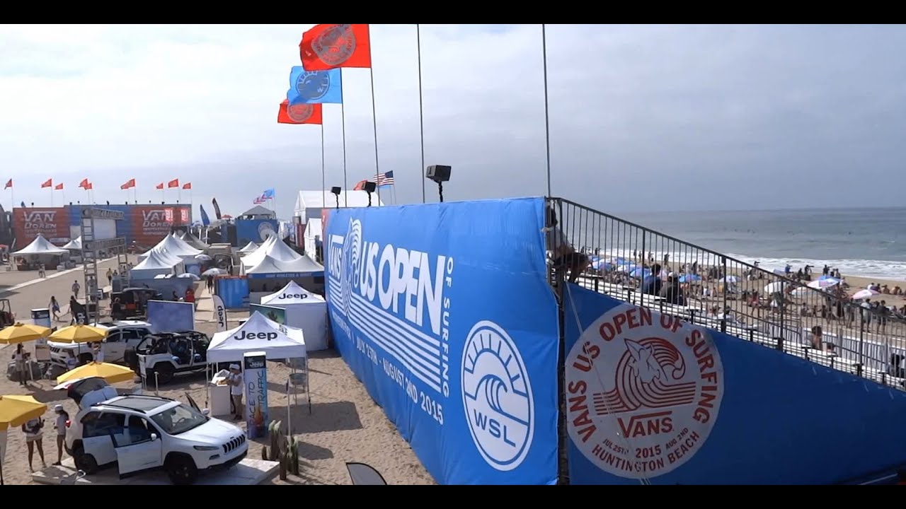 Huntington Beach, CA, US Open of Surfing, 7/28/2015 - Part 1 - YouTube
