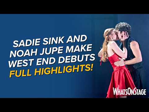 Sadie Sink and Noah Jupe in Romeo and Juliet | West End opening night highlights in London