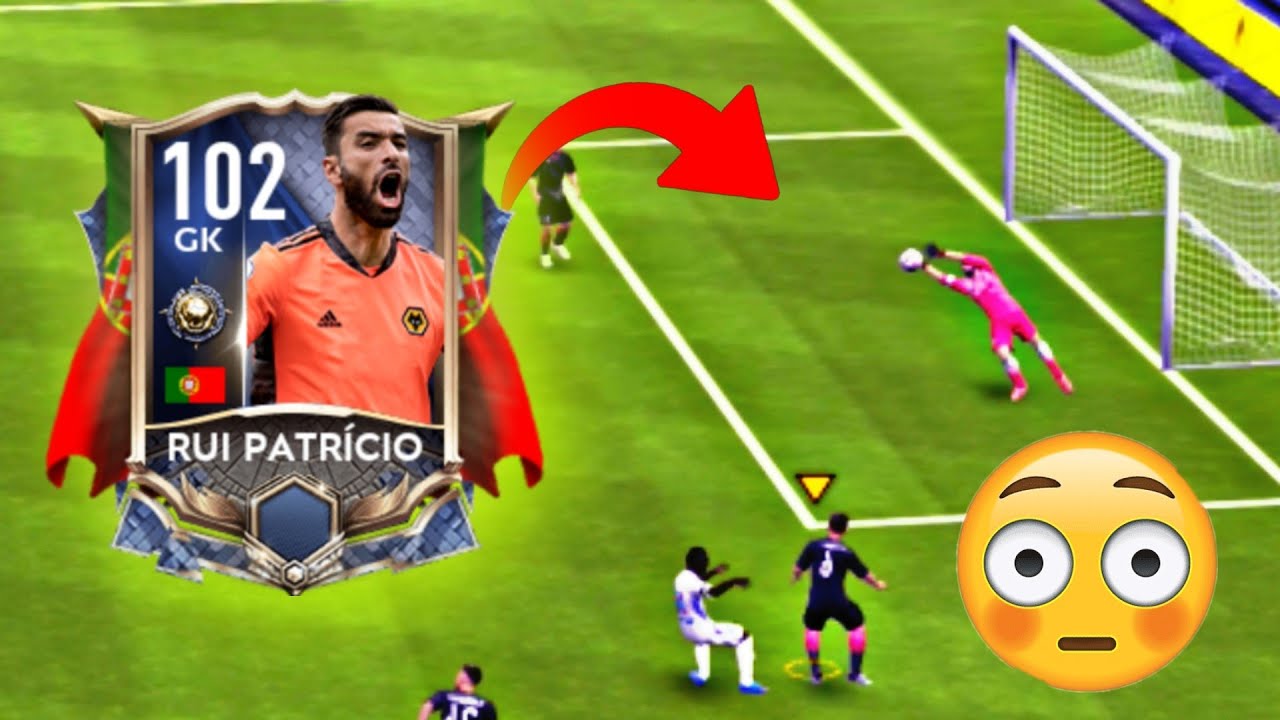 ¡CUIDADO CON ESTE PORTERO! REVIEW RUI PATRICIO 102 EN FIFA MOBILE 21 ...