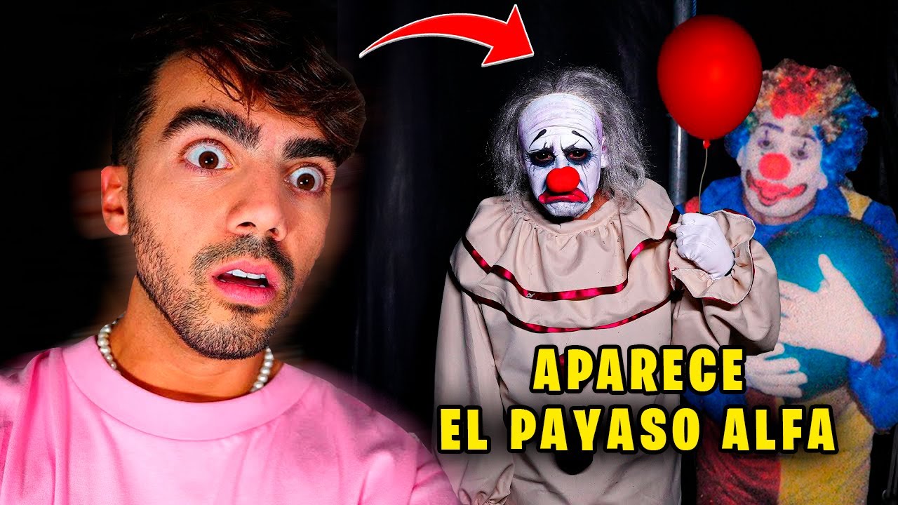EL PAYASO ALFA APARECIÓ en LA CARPA DE TERROR de FEDE VIGEVANI - YouTube