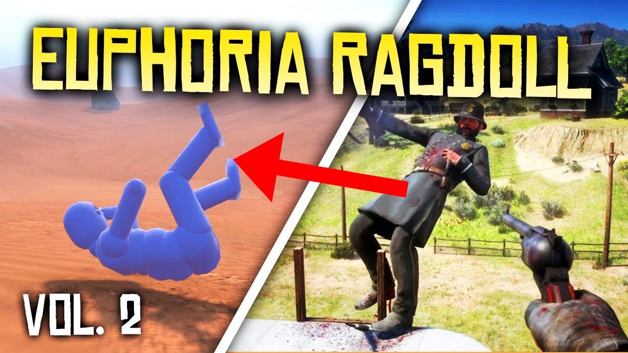 Euphoria Physics Ragdoll in Overgrowth - Compilation Vol. 2 - YouTube