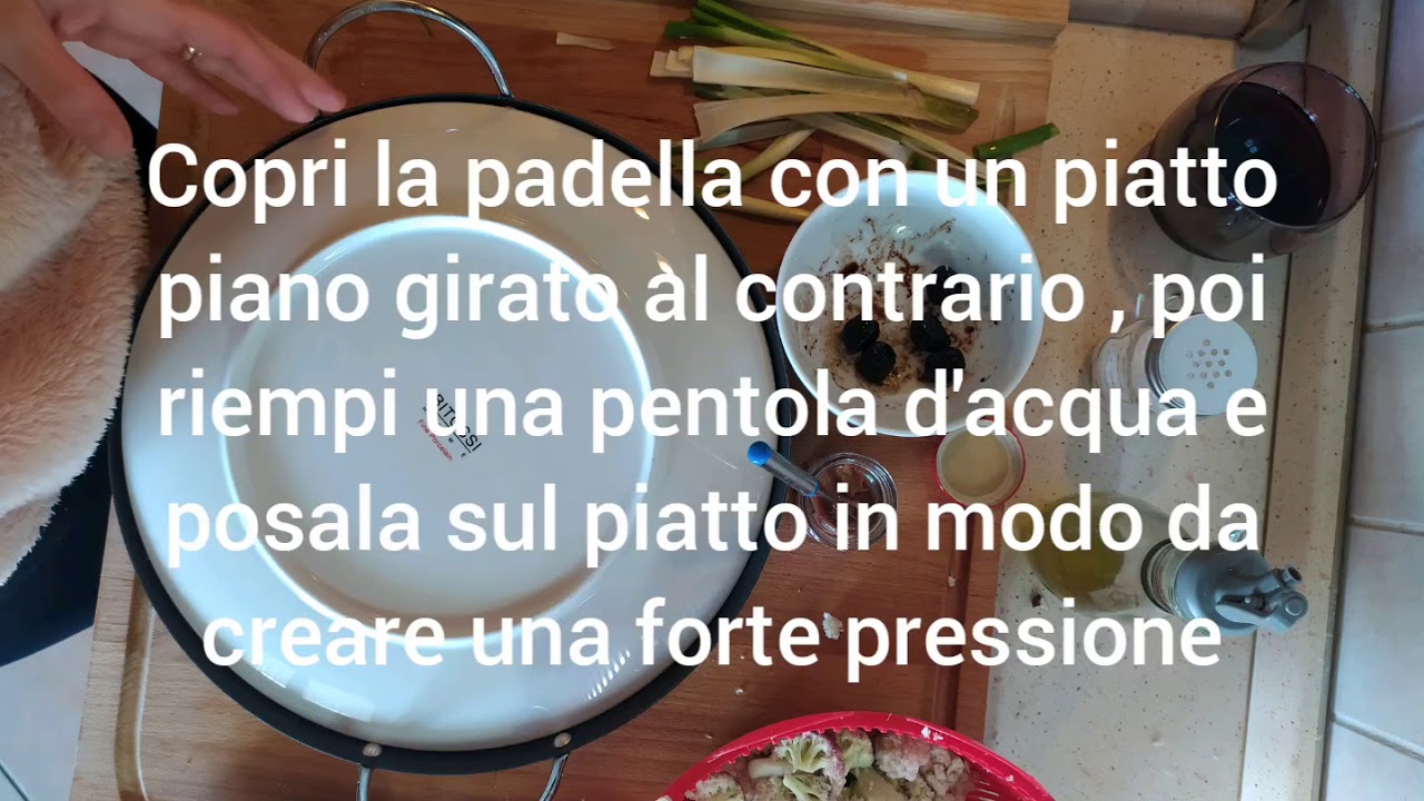 Bastardo/cavolfiore affogato alla Catanese di Sarah Papale - YouTube