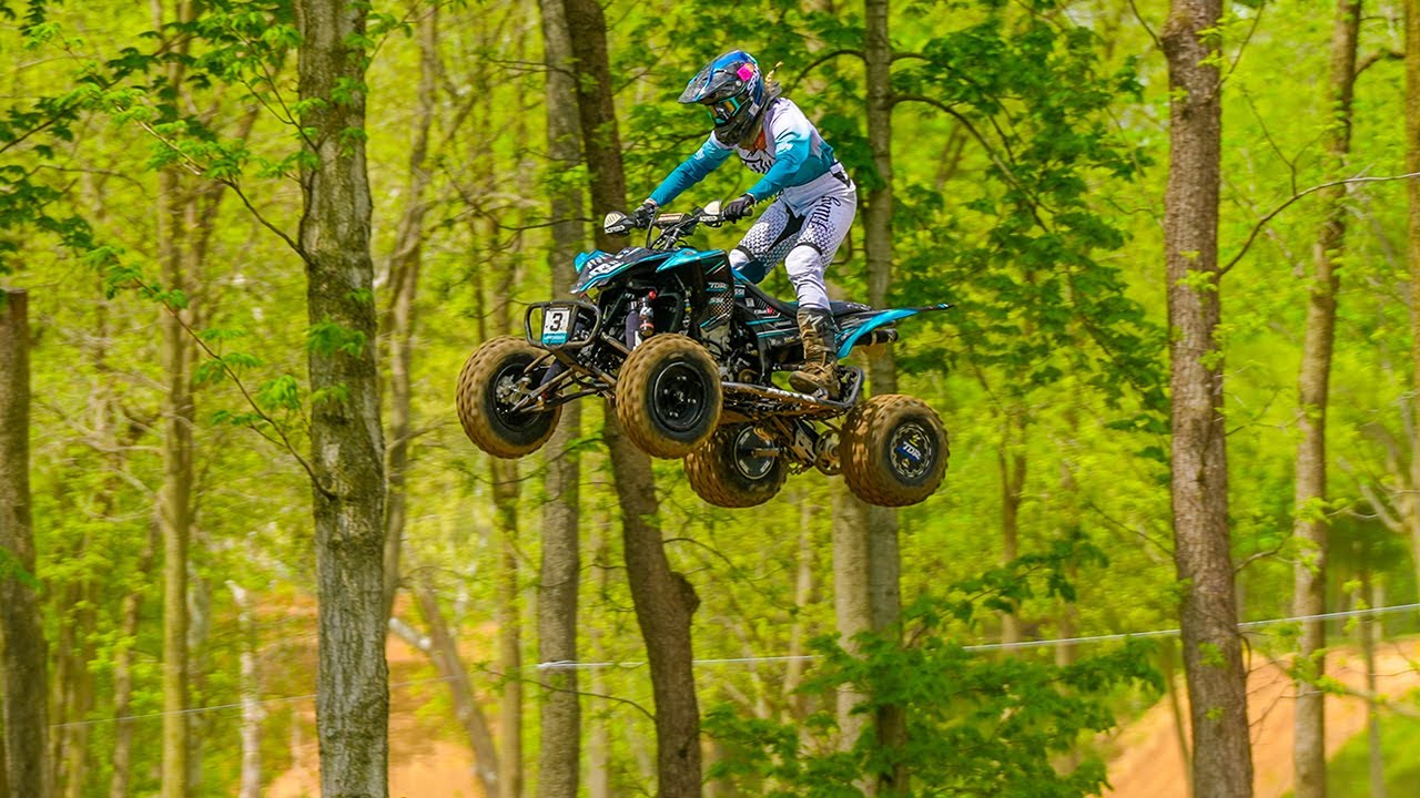 WMX Racer Natalie Jackson Full Throttle at Ironman Raceway - YouTube