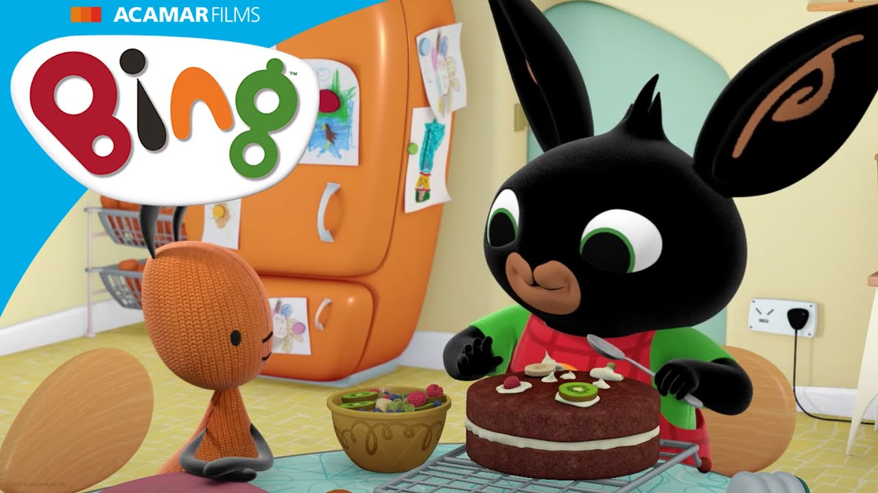 ¡Bing y Flop decoran una tarta! | Bing: Mejores Momentos | Bing Español ...