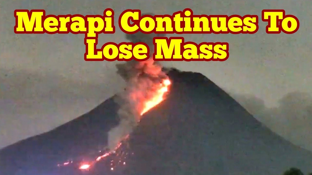 Merapi Volcano Mass Loss Continues, Mount Saint Helens- Shiveluch ...