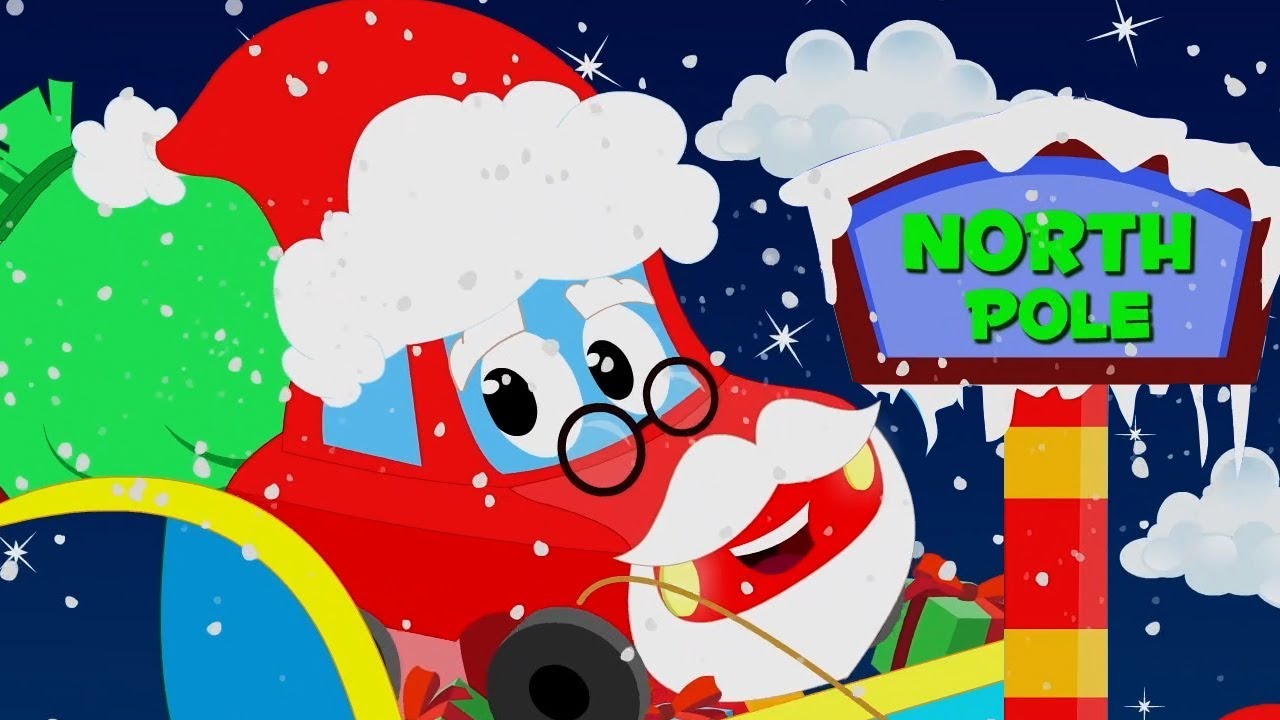 นี่มานาย santa | สัมผัสเด็กทารก | เพลง xmas | Here Comes Mister Santa ...