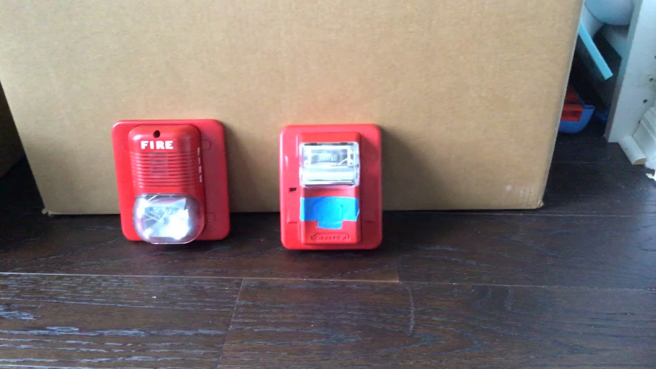 Testing Gentex Commander 3 and System sensor P241575 - YouTube