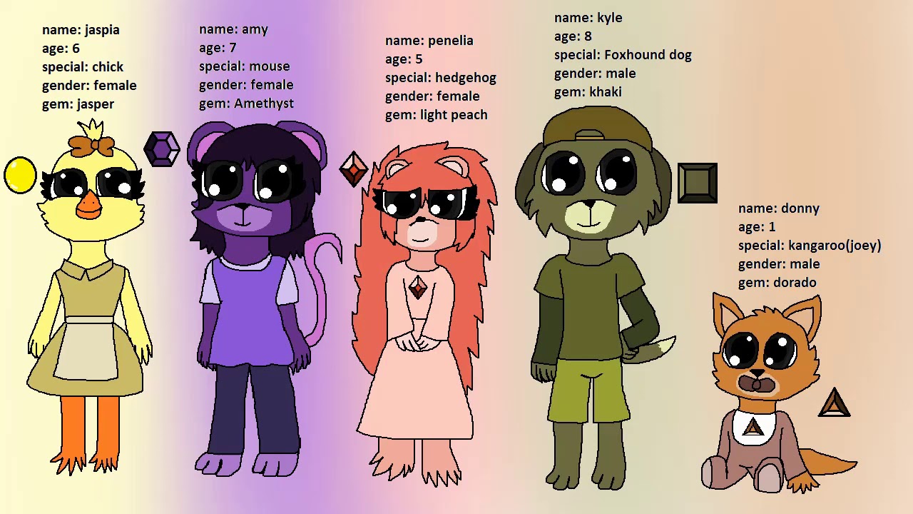 coming soon new gem pets characters part 1 - YouTube