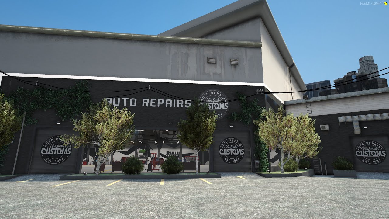 Fivem Auto Repairs Shop MLO Interior & map for Fivem MLO | FiveM store ...