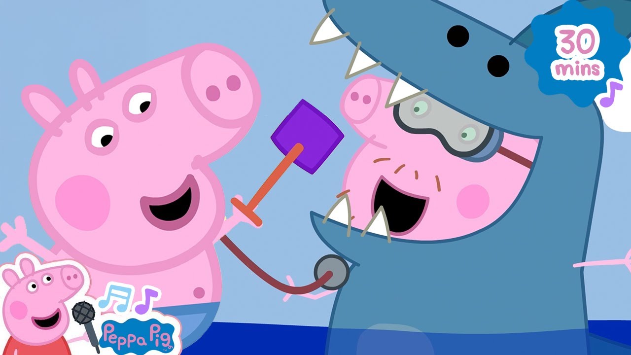 Peppa's Sea Day + More Nursery Rhymes for Kids | Kids Songs | Peppa Pig ...