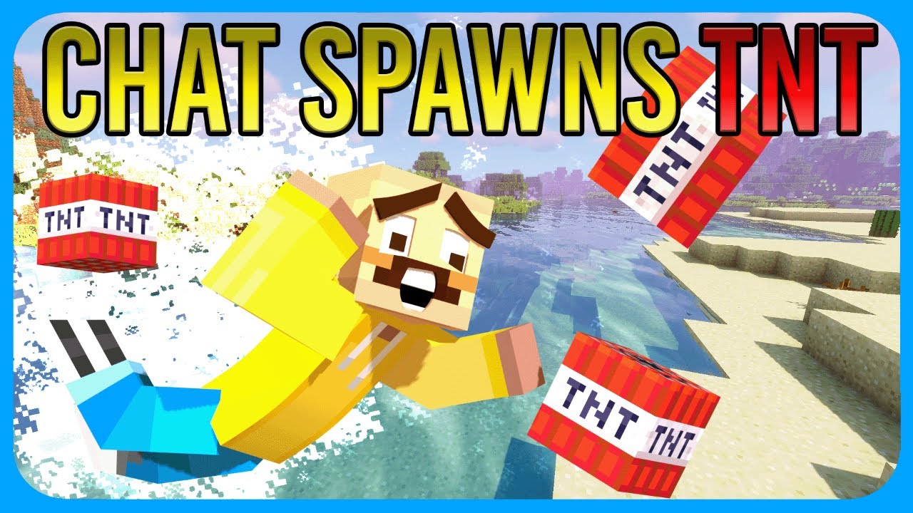"Chat Spawns TNT" Minecraft Versus Chat Part 1 - YouTube