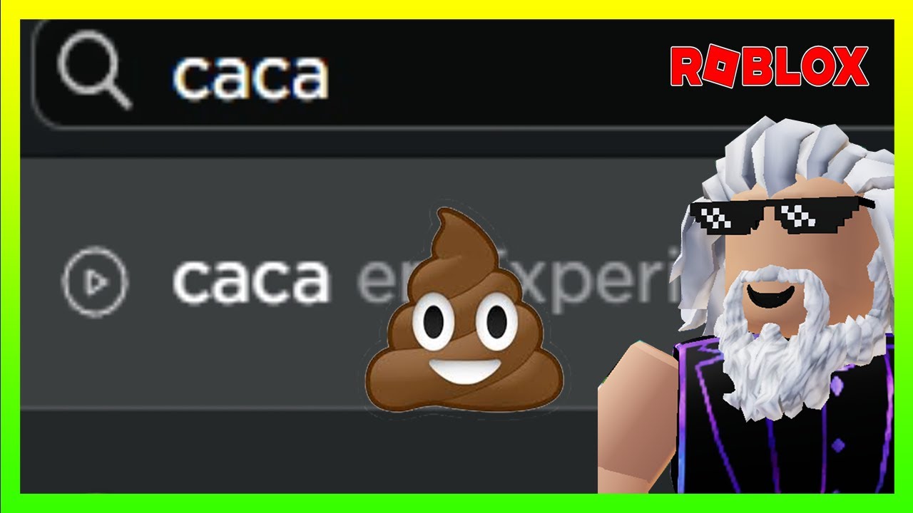 MOMENTOS DIVERTIDOS en Roblox...hoy buscamos juegos con la palabra CACA ...