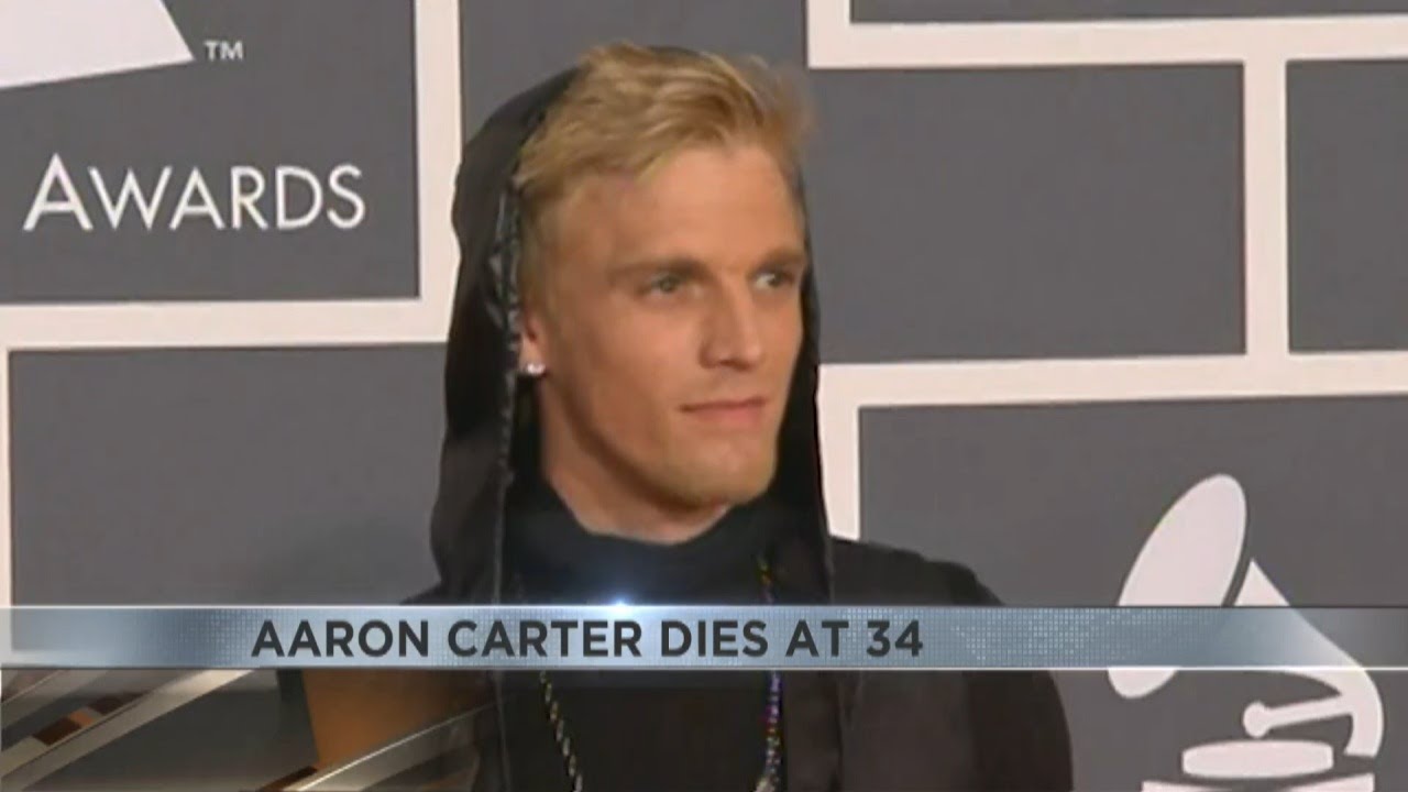 Aaron Carter, singer, dead at 34 - YouTube