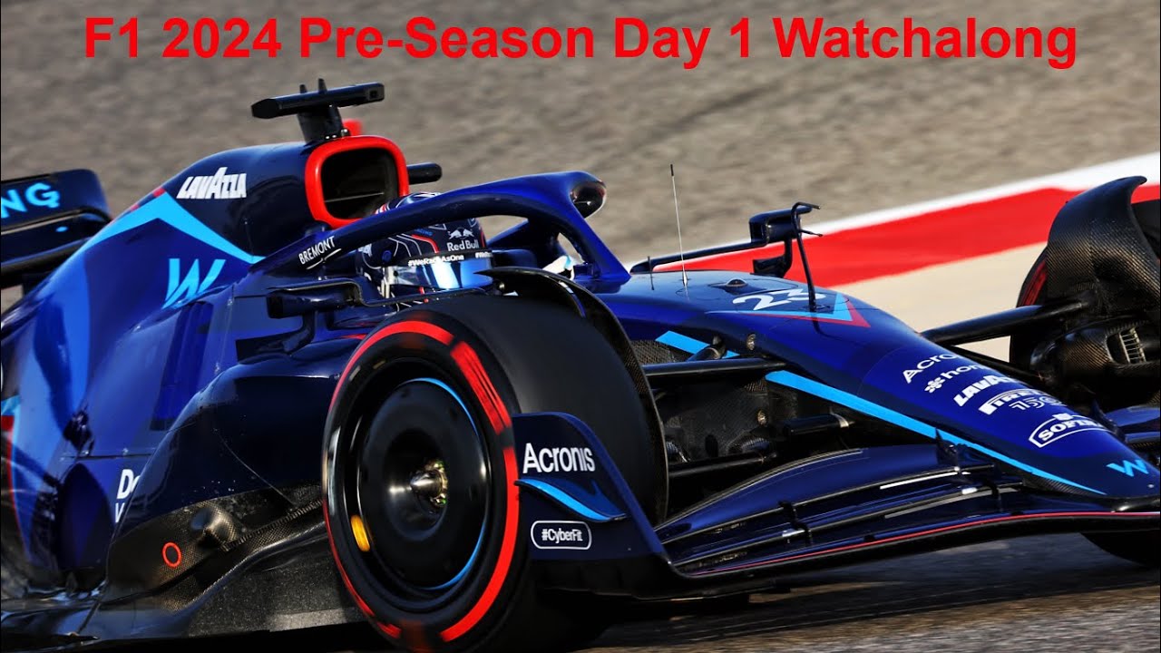 F1 2024 Pre-Season Test Day 1 Watchalong - YouTube