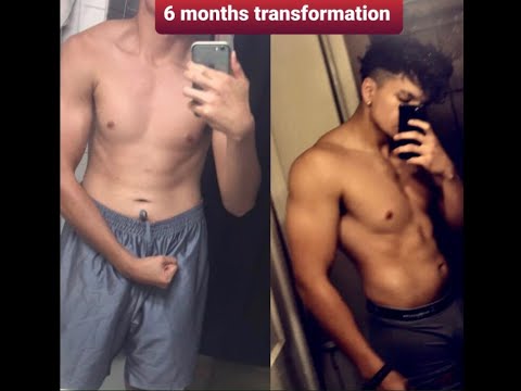 MY 6 MONTH TRANSFORMATION - YouTube