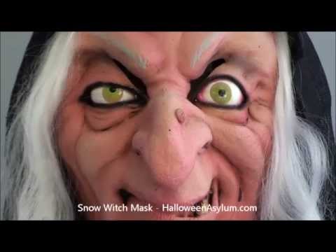 Snow Witch Halloween Mask - HalloweenAsylum.com