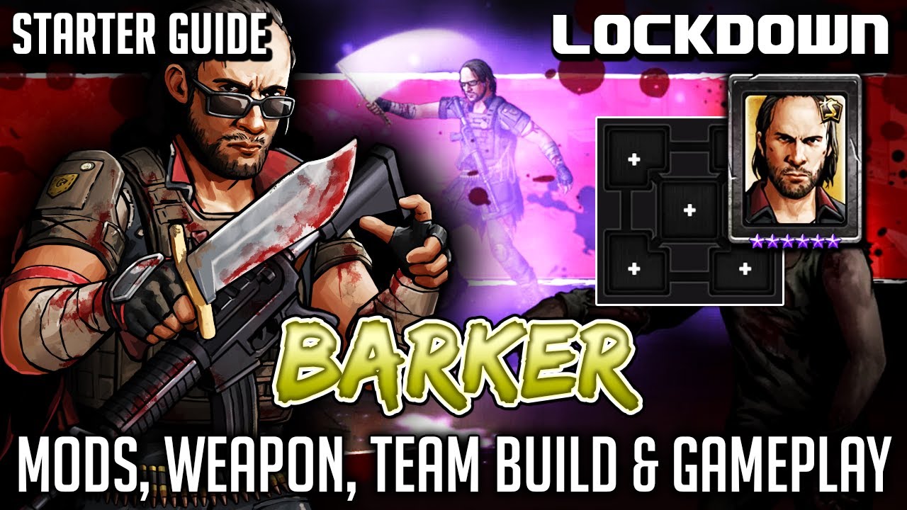 TWD RTS: S Class Barker, Starter Guide: Mods, Weapon, Team Build! The ...