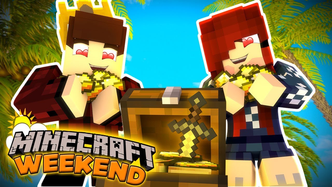 Minecraft Weekend - TREASURE HUNTING !? (Minecraft Roleplay) - YouTube